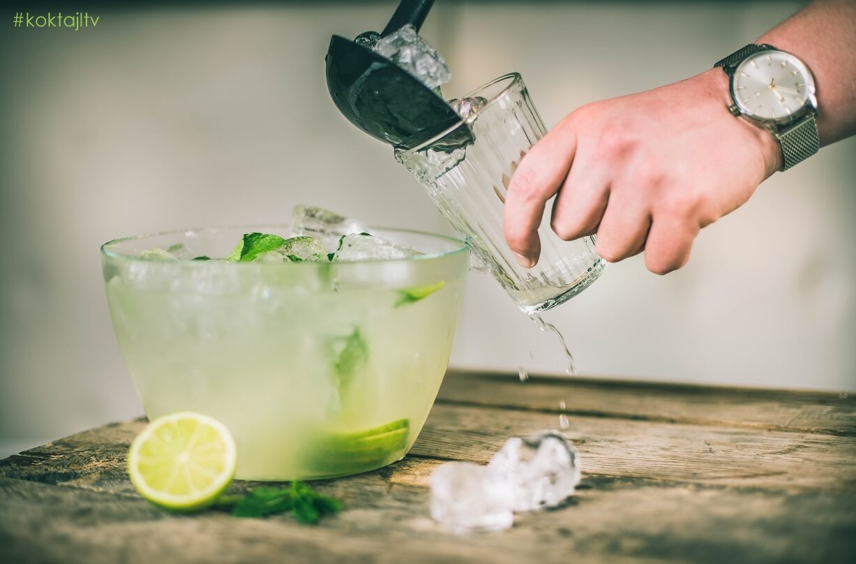 Lemoniada z limonki i mięty - Smak jak Mojito - Koktajl.TV